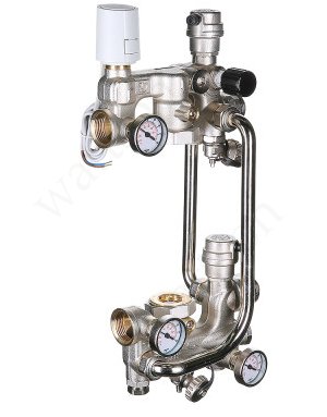 VALTEC Насосно-смесительный узел COMBI.S с сервоприводом, без насоса, монтажная длина насоса 180 ...